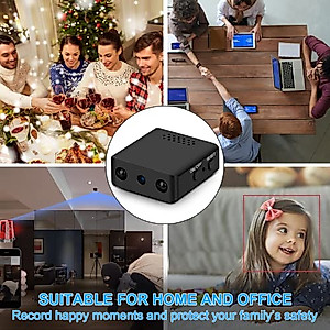 Newfun Mini WiFi Wireless Camera Hidden Camera - Security Cameras Small 1080p HD Nanny Cam with Night Vision, Motion Detection,Remote Viewing for Security with iOS,Android Phone APP