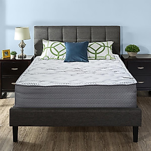 Nutan 14-Inch Firm Double sided Tight Top Innerspring Mattress, Full, Mink