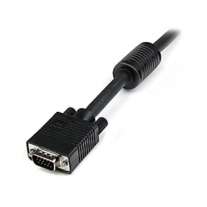 StarTech.com 20 ft. (6.1 m) VGA to VGA Cable - HD15 Male to HD15 Male - Coaxial High Resolution - VGA Monitor Cable (MXT101MMHQ20)