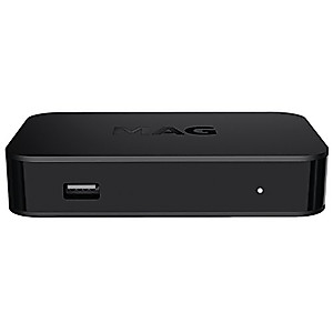 Infomir MAG420w1 Set-Top Box 4K HEVC Support 512 Mb RAM, 512 Mb NAND, USB × 2 pcs. (3.0, 2.0), Built-in Wi-Fi, Linux OS, HDMI and RCA outputs