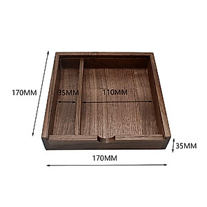 YOOGO Walnut USB Flash Drive Memory Stick Thumb Drive 2.0 with Large Walnut Photo Storage Box Hold 4X6 Photographs(up to 100 Novelty and Romantic Gift for Birthday Wedding or Other Festival (32GB)