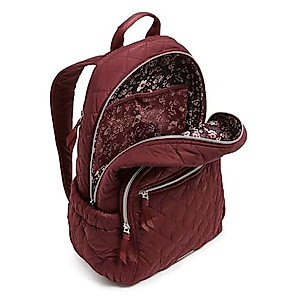 Vera Bradley Performance Twill Campus Backpack, Raisin
