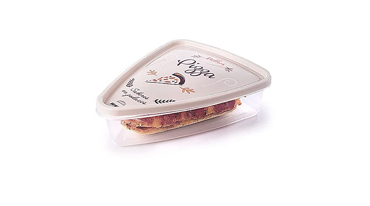 Pizza Slice Container: Perfect for Leftovers & More