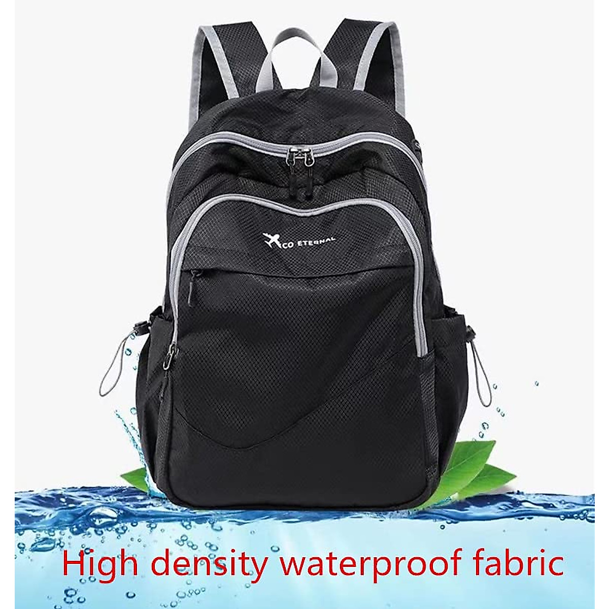 Geboldil Men's and women's lightweight foldable hiking travel backpack waterproof camping backpack