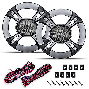 CT Sounds BIO-5-25-COX 5.25 Inch Coaxial Car Speakers, 160 Watts Max, Pair