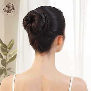 FANDAMEI 50PCS Spiral Hair Pins, Spin Pins Non-Scratch Round Tips, Twist Screw Hair Pin for Women Bun Hair Style DIY, Spiral Bobby Pins Black