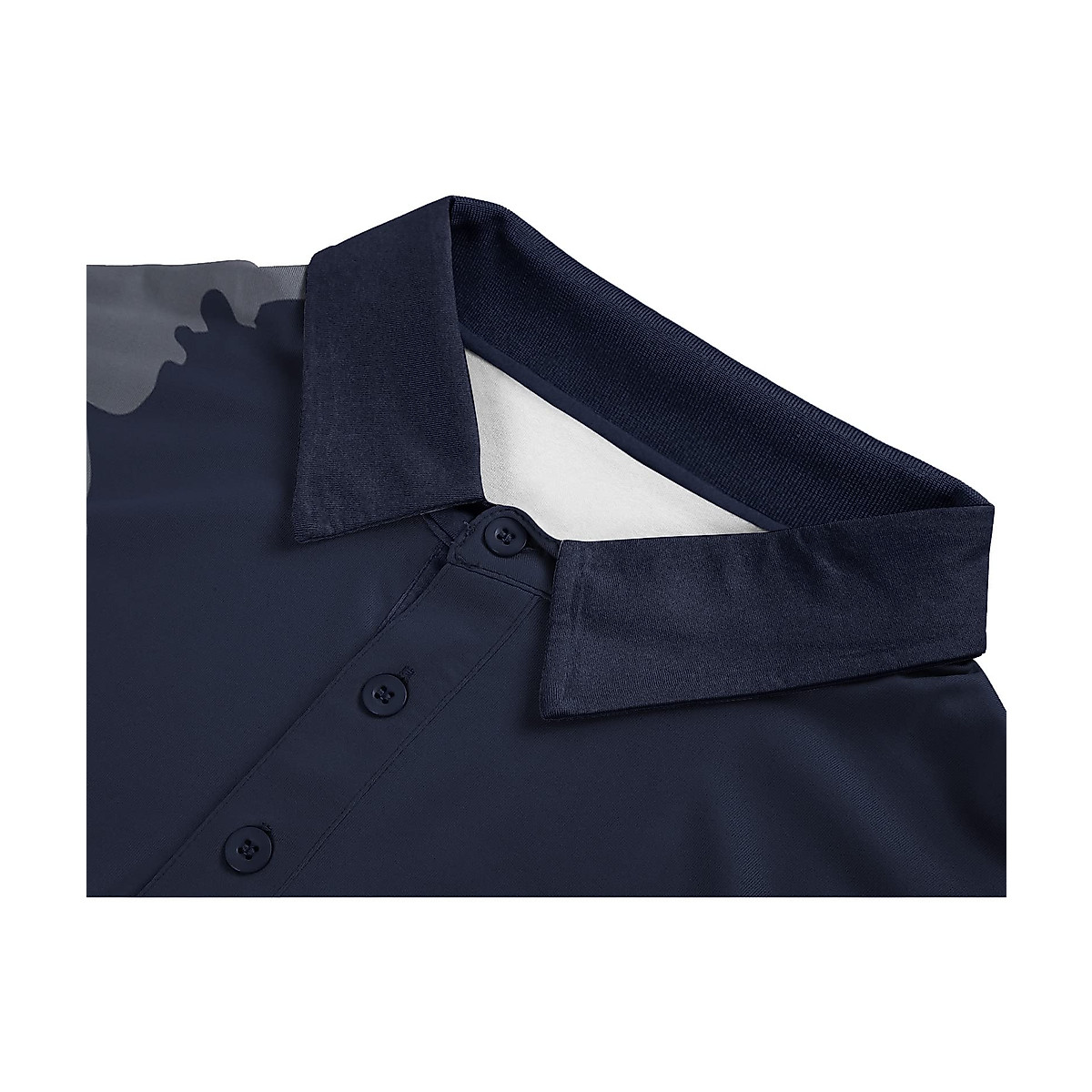 JACKETOWN Golf Polo Shirts for Men Moisture Wicking Sports T-Shirts Short Casual Polo