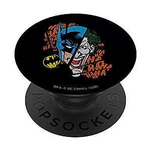Batman Joker Broken Visage PopSockets Swappable PopGrip