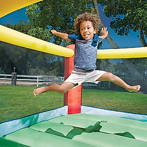 Little Tikes Jr. Jump 'n Slide Bouncer, Multicolor