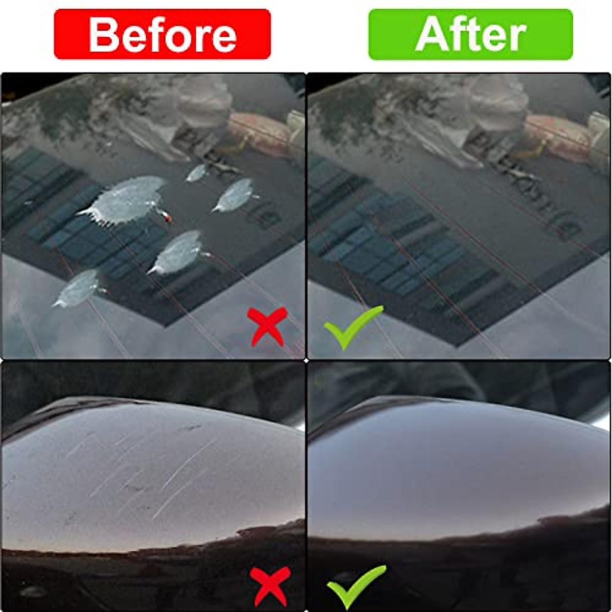 Dualshine Car Scratch Remover Cloth, Nano Sparkle Cloth Magic Scratch Removal for Car- 1 Pack with Accessories, Car Paint Scratch Repair Kit and Light Scratches Remover Scuffs on Surface