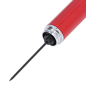 Ladieshow Air Pump Wine Bottle Opener Air Pressure Wine Opener Portable Handheld Needle Tube Pen Shape Stainless Steel Cork Remover for Home Party(Red)