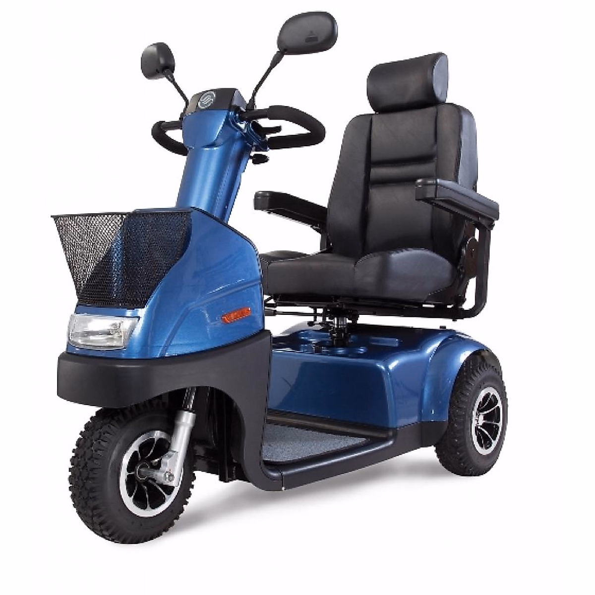 Afikim - Afiscooter C3 Breeze - Mid Size Mobility Scooter - 3-Wheel - Blue