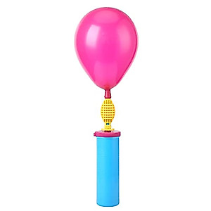 Miliocry Balloon Pump Hand Held, Two-Way Dual Action Inflator Air Pump Compressor for Balloons 2 Pack