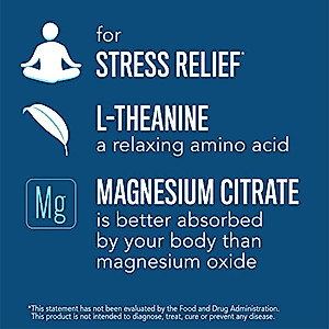 Natural Vitality Calm Mind, Magnesium Citrate + L-Theanine Powder, Supports a Healthy Response to Stress, Gluten Free & Vegetarian, Honey Chamomile, 12 Oz