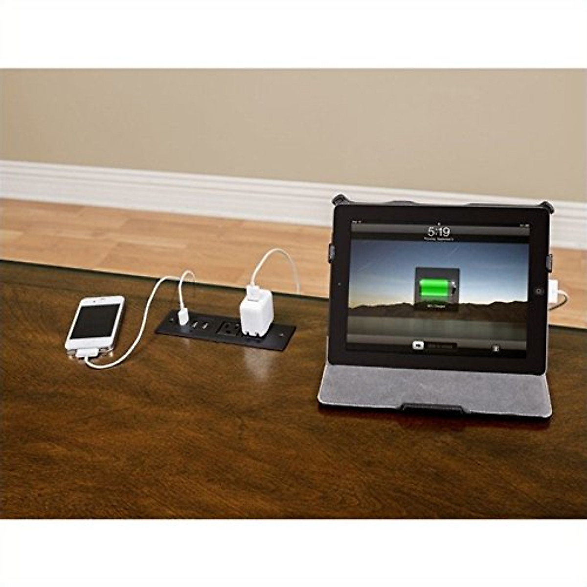 Martin Furniture Kensington Laptop Writing Desk, Brown