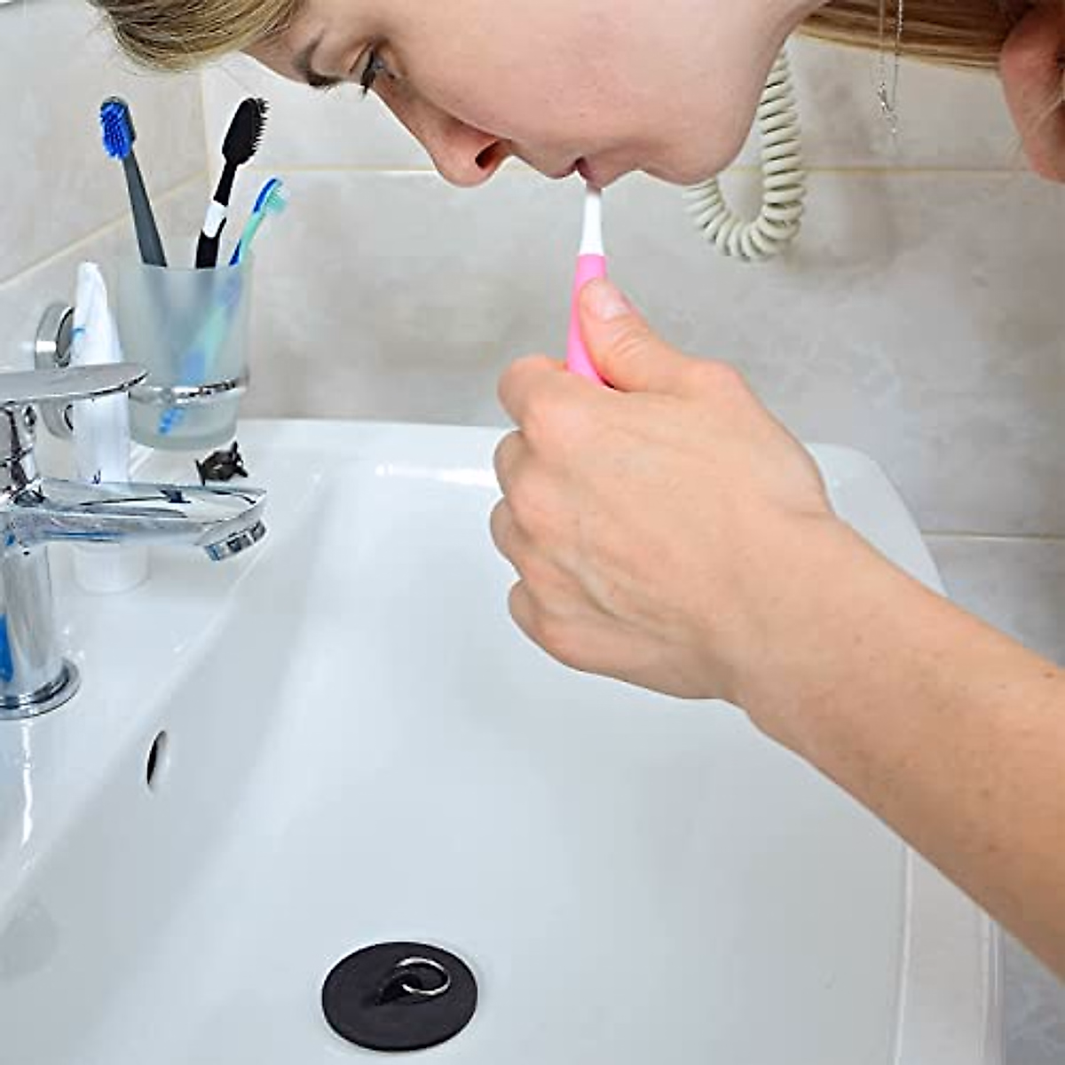 Drain Plug, 3 Pieces Sink Plug Sink Plug 3 Sizes Plug Drain Plug Bath Plug Bathtub Sink Plug for Sink Kitchen and Bathroom