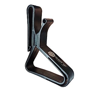 Ready Up Gear EarClip – Universal Belt Clip for Ear Muffs - Neodymium Magnetic Closure - Fits Belts up to 2 Inches - Black, Secure & Convenient Hearing Protection Holder