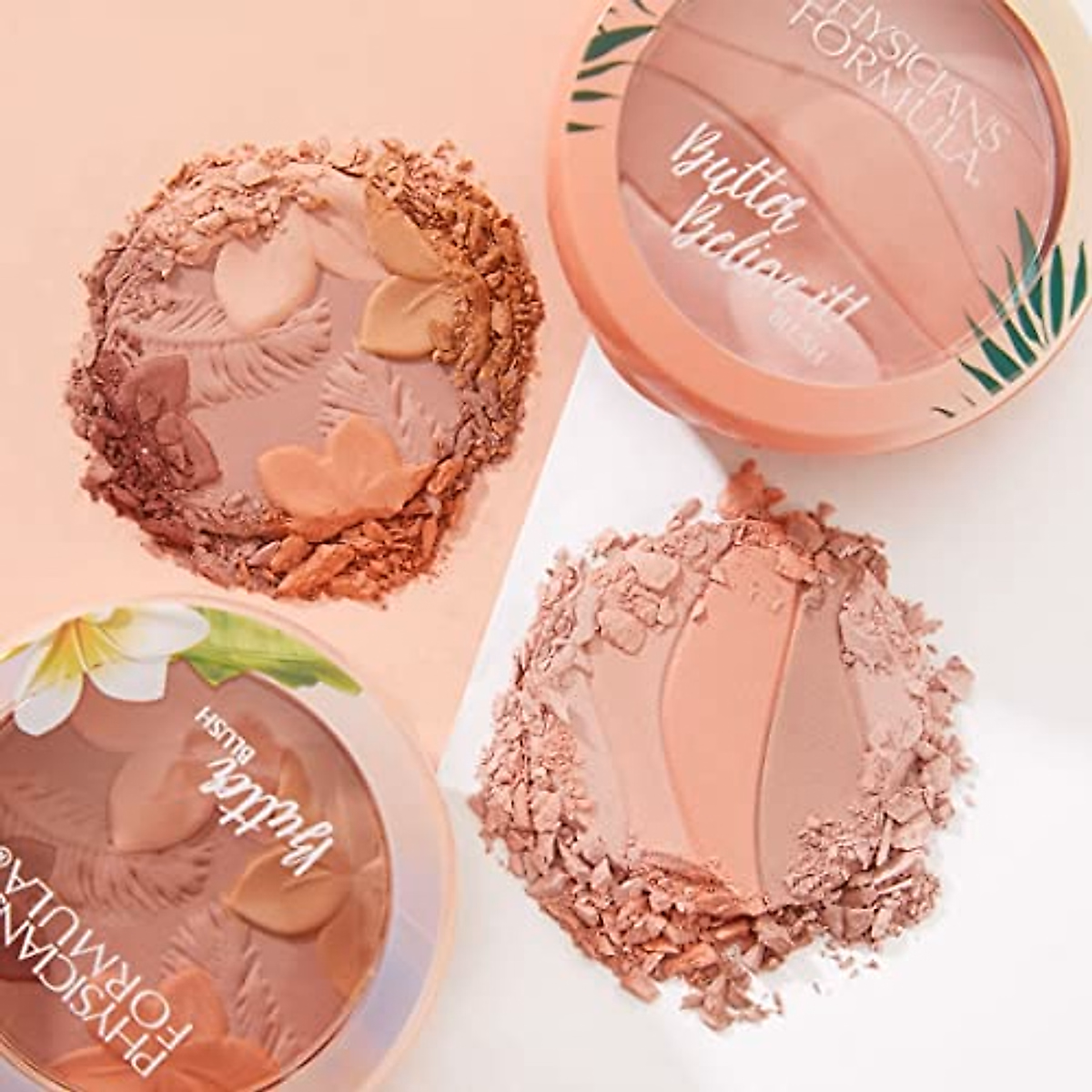 Physicians Formula Matte Monoi Butter Blush Makeup Powder, Mauvy Mattes, Dermatologist Tested