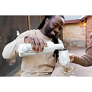 Simple Modern Wine Tumbler & Bottle Bundle | Two 12oz Insulated Wine Tumbler and One 25oz Bottle | Gifts for Women Men Her Him | Spirit Collection | Ocean Quartz