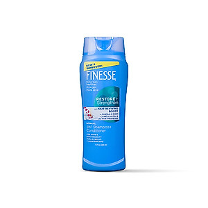 FINESSE Self Adjusting 2 in 1 Texture Enhancing Shampoo and Unisex Conditioner, 13 Ounce (I0025928)