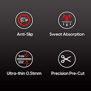 Pulsar Gaming Gears SUPERGRIP Griptape Set for VAXEE XE Wireless Sweat Absorbing High Performance Anti Slip 3M Adhesive no Residue Mouse Grip Tape Ultra-Thin 0.5mm (0.02in)