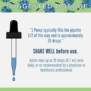 USDA Organic Holy Basil Drops & Black Cumin Seed Oil Bundle by MaryRuth's | Stress Relief | Supports Cognitive Function & Calmness | Antioxidant | Immune Support | Heart Health, Hair, and Skin.
