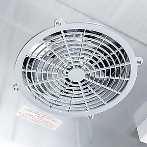 RVR-54G | 54" Stainless Steel Glass Door Reach-In Refrigerator