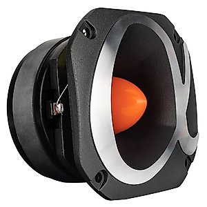 Alphasonik VBT800 VENUM PRO Series 4" High Performance Super Bullet Tweeter for Car Audio 600 Watts MAX 150 Watts RMS 1.5" Voice Coil, Ferrite Magnet, Cast Frame, Billet Aluminum Phase Plug, 4-Ohm