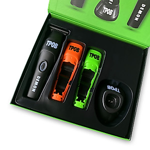 TPOB 3 Cover Trimmer with Psycho Graphite Blade in Black Green and Pink