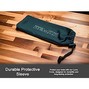 Rewan No 5 Jack Plane Set: Includes Protective Sleeve, Extra Blade, and Jack Plane - Wood Planer Kit - Top Choice for Woodworking Planer - End Plane Tool - Best Planers Woodworking - Wood Planers