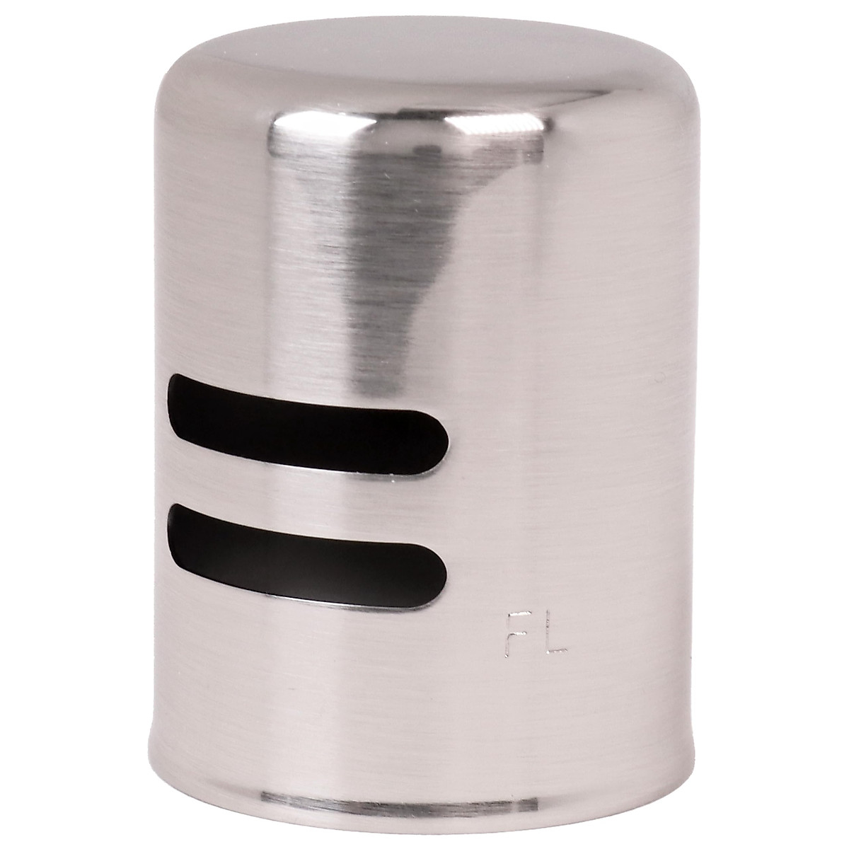 Westbrass D201-07 1-5/8" x 2-1/4" Soild Brass Air Gap Cap Only, Non-Skirted, Satin Nickel