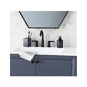 Method Gel Hand Soap, Vetiver + Amber, Reusable Black Aluminum Bottle, Biodegradable Formula, 12 oz (Pack of 3)