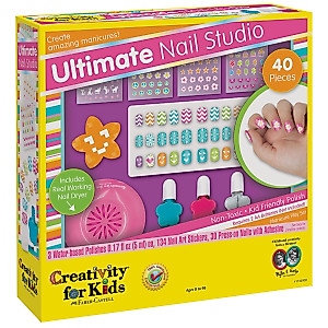 Creativity for Kids Ultimate Nail Studio Manicure Play Set