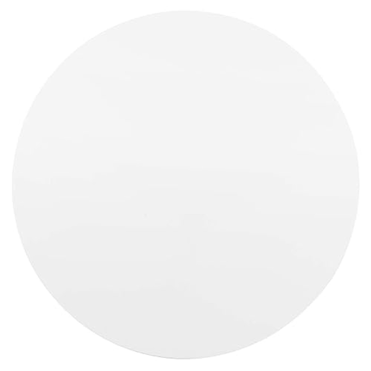 Modway Pursuit 40" Round Mid-Century Modern Pedestal Dining Table in White Gold