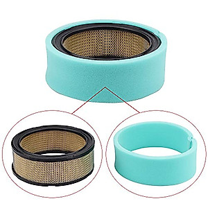 Panari 47 883 03-S1 Air Filter + Oil/Fuel Filter Spark Plug for CH18 CH20 CH22 CH23 CH25 CV17 CV18 CV19 CV20 CV22 CV22S CV23 Engine Lawn Mower