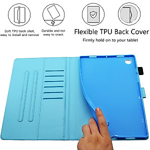 Nannxiebky Samsung Galaxy Tab A8 Case 10.5 Inch 2022, Multi-Viewing Angle Folio Stand Case with Auto Sleep Wake Feature for Galaxy A8 Tablet 2022 Model SM-X200/X205/X207, 02 Purple Butterfly