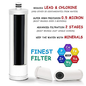 Frizzlife FZ-2 Replacement Filter Cartridge For MP99, MK99, MS99 Under Sink Water Filter & MV99 RV Filter