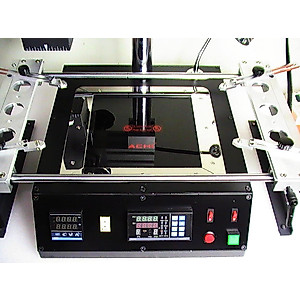 LENJKYYO Infrared Rework Station, Soldering Station, IR6500 BGA Desoldering Station 800W, SMD SMT Soldering Rework Welder for X-Box360 / PS3, Infrared Soldering/Welding Reballing Device