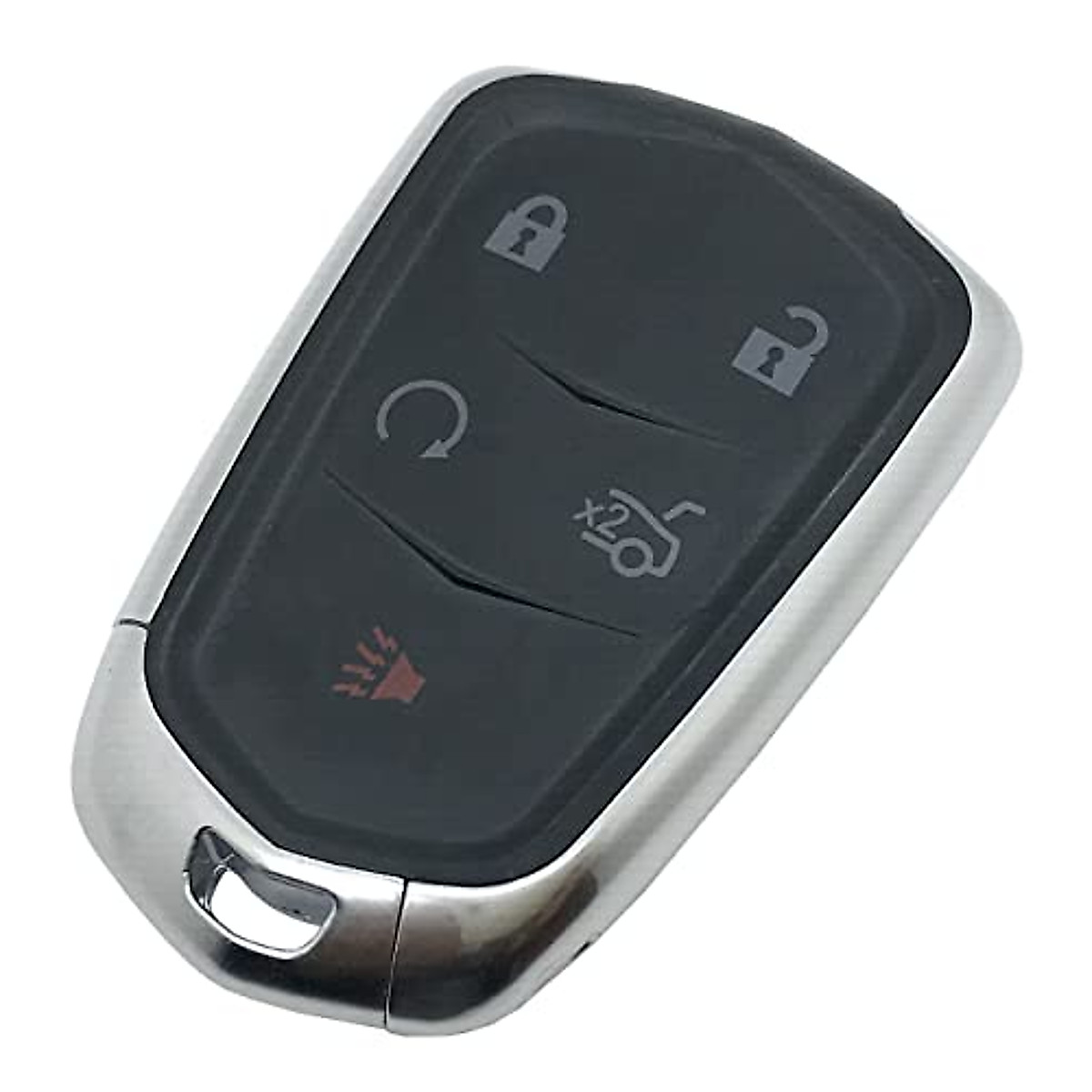 vurbemes Replacement Key Fob Cover Case fit for Cadillac SRX XT4 ATS CTS XTS Keyless Entry Key Fob HYQ2AB, HYQ2EB