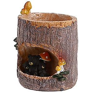 TEHAUX Flower Pots Plants Vase Fish Tank Decorations Money Tree Plant Indoor Flower Sedum Succulent Pot Flower Bed Pot Garden Pot Decor Potted Plant Succulent Bowl Decorate Container Box