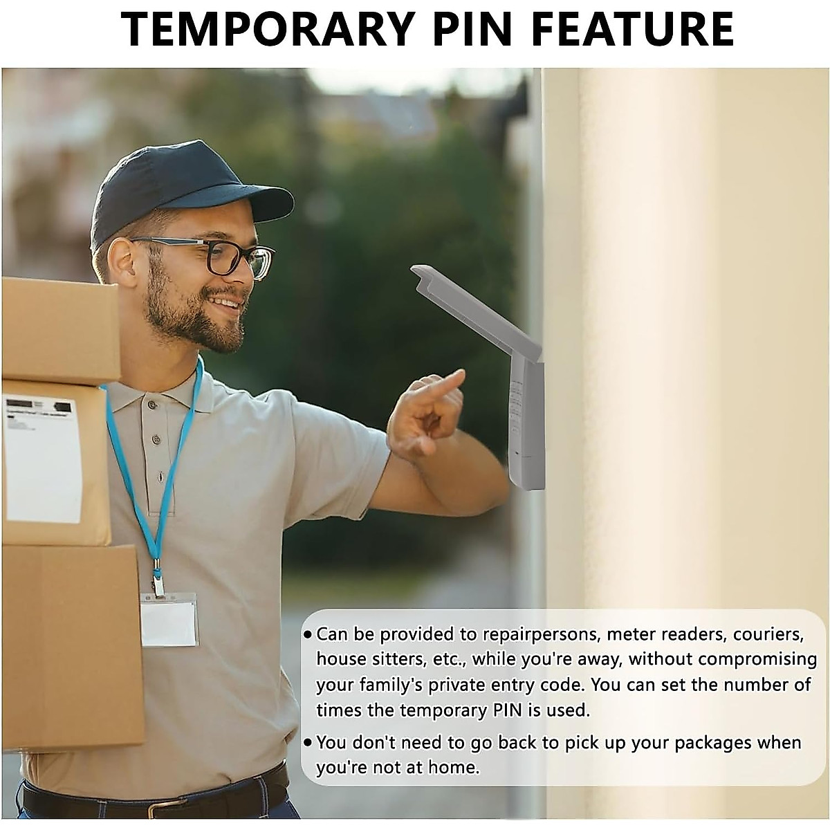 for LiftMaster 877MAX Garage Door Opener Keypad, Wireless and Keyless Entry Keypad for Chamberlain/Liftmaster/Craftsman Garage Door Openers with Yellow/Purple/Red/Orange/Green Learn Button