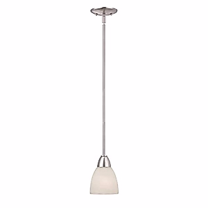 Designers Fountain 15005-MP-35 Torino Mini Pendant, Brushed Nickel