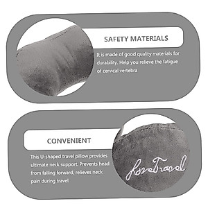 LIFKOME 1pc Nap Neck Pillow Travel Pillow U Shape Pillow Travel Neck Pillow Kids Pillow for Kids Travel Neck Pillows for Airplanes Gerd Pillows for Sleeping Office Pillow Relax Pillow Car