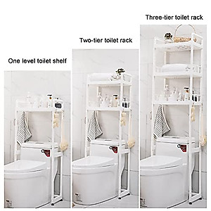 Household Products Over-The-Toilet Storage,The-Toilet Bathroom Spacesaver,Toilet Storage Rack for Laundry, Balcony, Porch