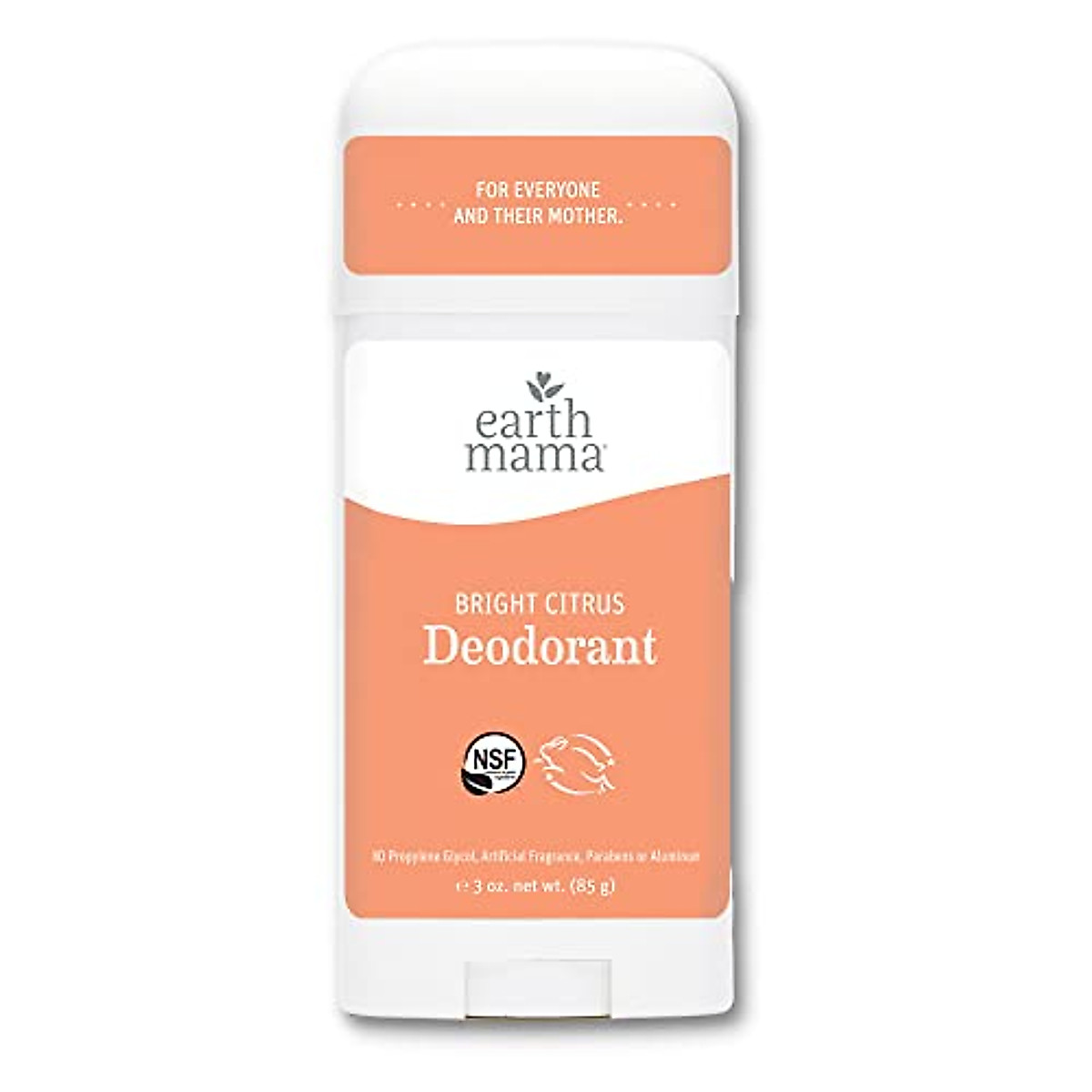 Bright Citrus Deodorant by Earth Mama | Natural and Safe for Sensitive Skin, Pregnancy and Breastfeeding, Contains Organic Calendula 3-Ounce