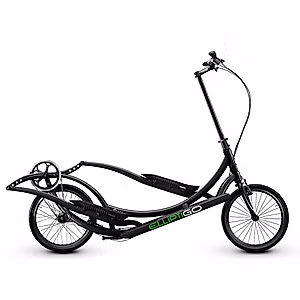 ElliptiGO 3C Long Stride Outdoor Elliptical Bike and Best Hybrid Indoor Exercise Trainer, Black
