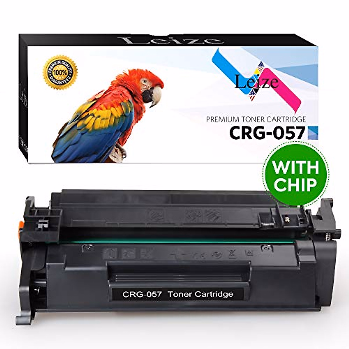 Leize Compatible Toner Cartridge Replacement for Canon 057 057H Toner (3009C001) use for Canon imageCLASS MF445dw LBP226dw MF448dw MF449dw LBP227dw LBP228dw Printer - 3,100 Pages 1-Pack Black