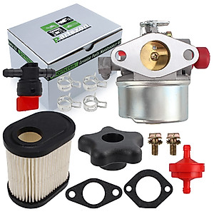 partszen 640303 640350 Carburetor for Tecumseh 640271 640274 640338 LEV100 LEV105 LEV120 LV195EA / LV195XA Engine for Toro 20016 20017 20018 6.75HP Recycler Lawn Mower with 36905 Air Filter