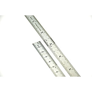 SE 6” Double-Sided Rulers in Both SAE/Metric (2-Pack) - 9266SRP