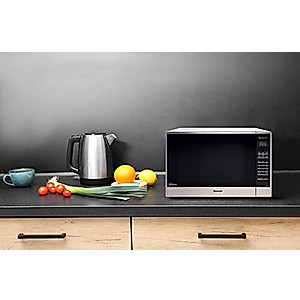 Panasonic NN-SN975S Genius Sensor Microwave - With Inverter Technology - Stainless Steel – 2.2 Cu. Ft. 1250W (Silver) (Renewed)